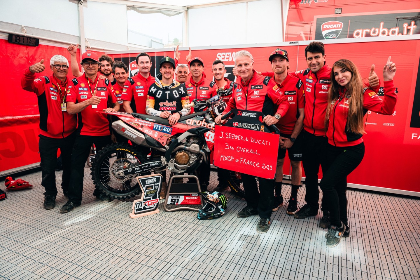 DUCATI AND MADDII RACING TEAM CONCLUDE THEIR COLLABORATION – MXVOICE.RACING