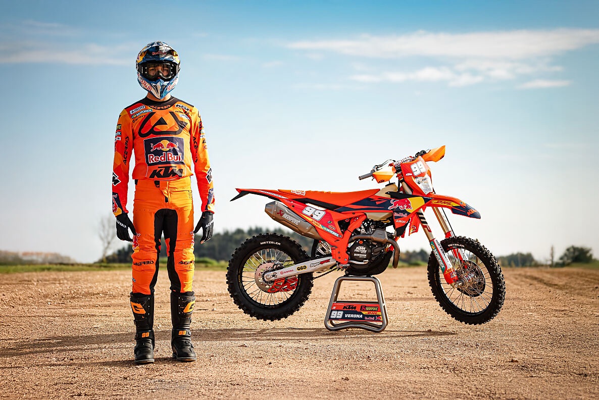 RED BULL KTM FACTORY RACING CONFIRM ANDREA VERONA FOR 2026 ENDUROGP ...