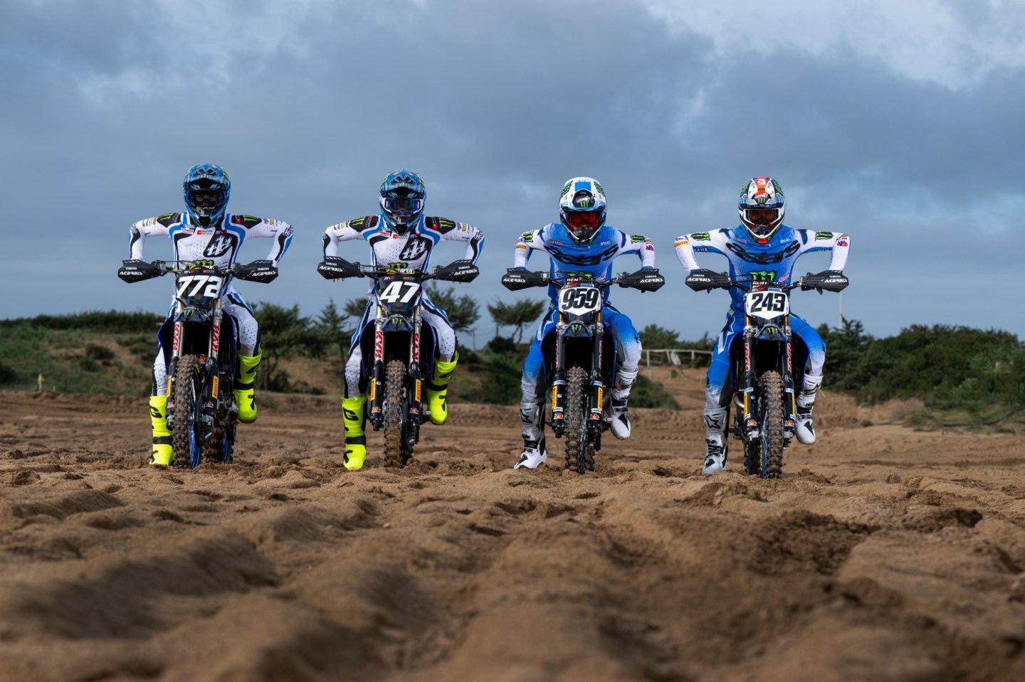 MONSTER ENERGY YAMAHA FACTORY MXGP & MX2 TEAMS READY TO PUT A BOLD NEW ...